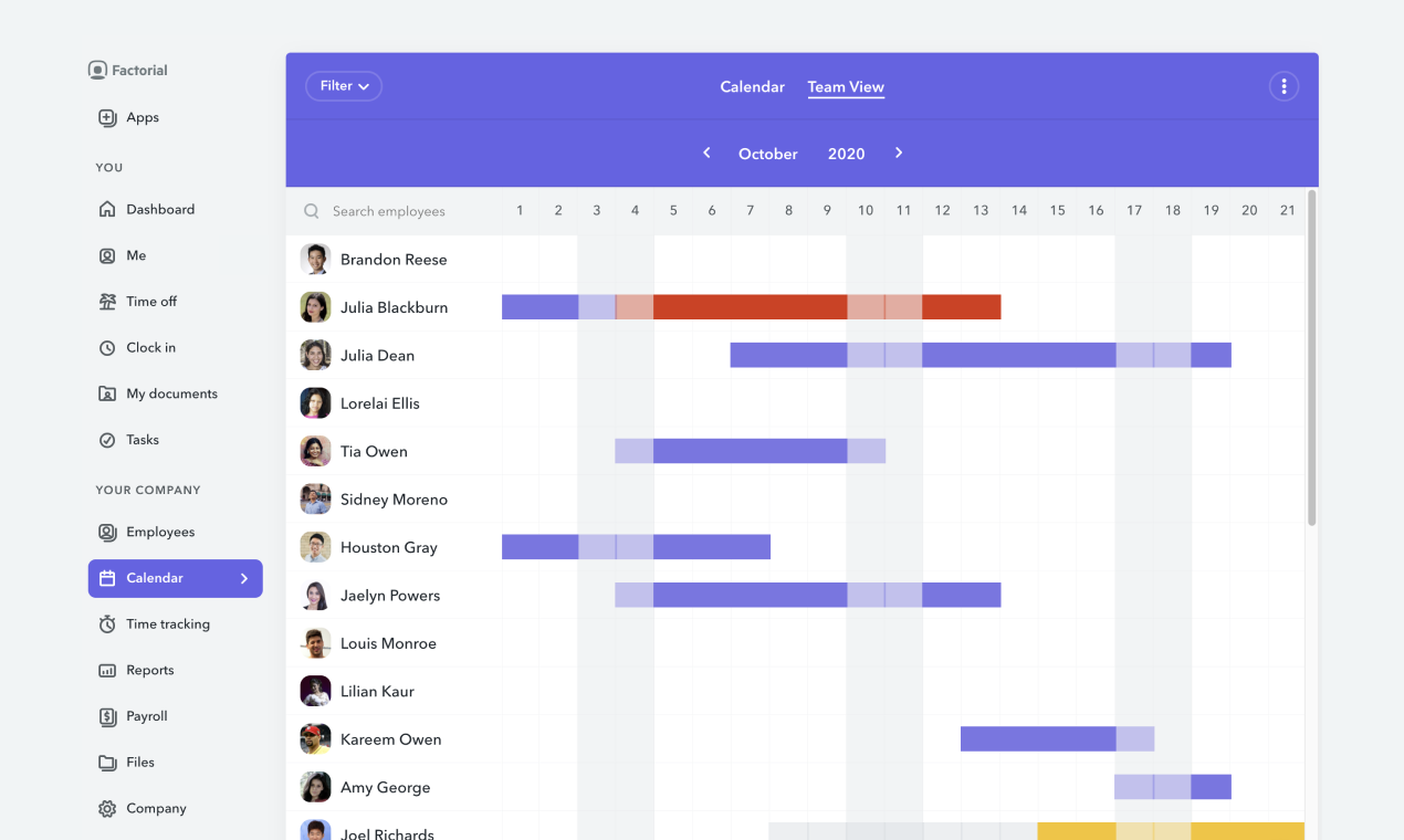 Factorial HR: Everything you need to manage your HR processes | Product ...
