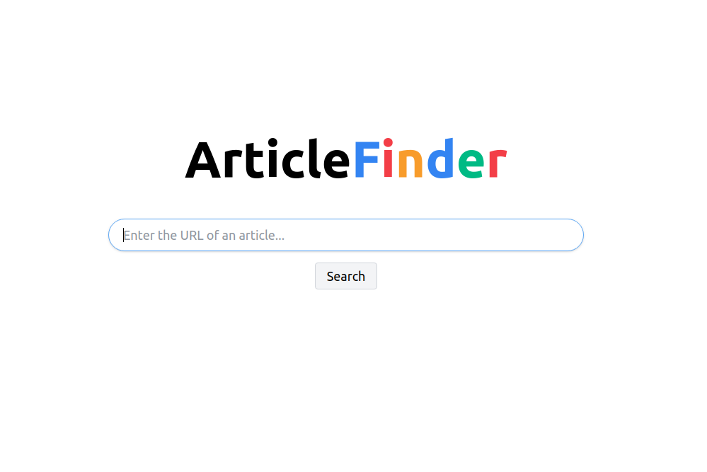 ArticleFinder: Find different view points of the same story | Product Hunt