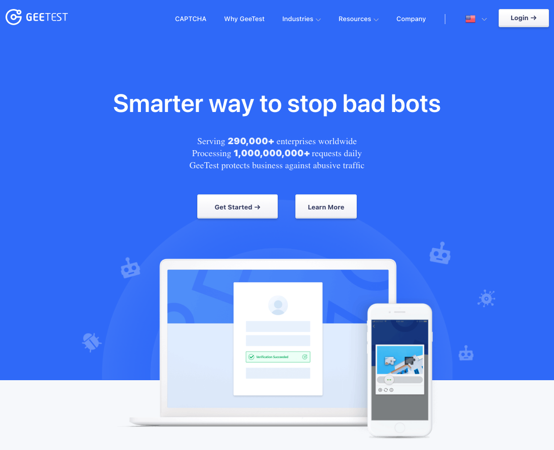 GeeTest CAPTCHA: Protect websites, mobile apps, and APIs from bot ...