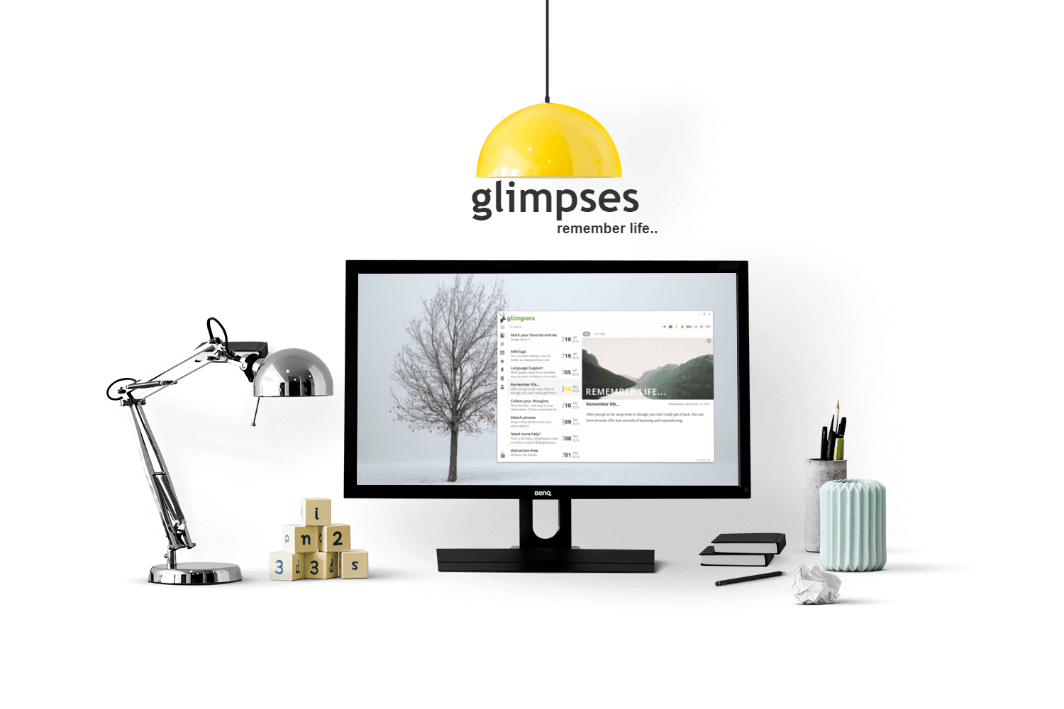 glimpses - A simple and minimal journal app for Windows ️ | Product Hunt