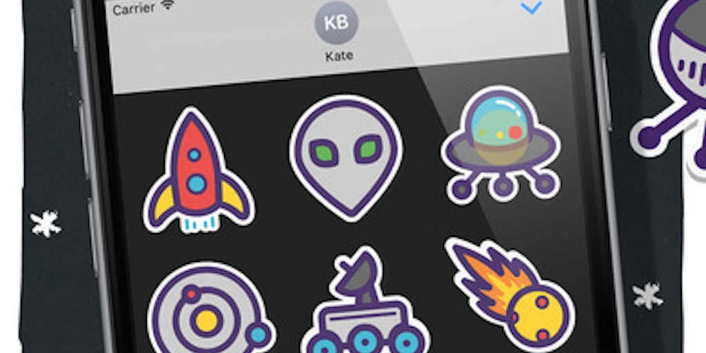 Ibbleobble Space Stickers For Imessage Product Information Latest
