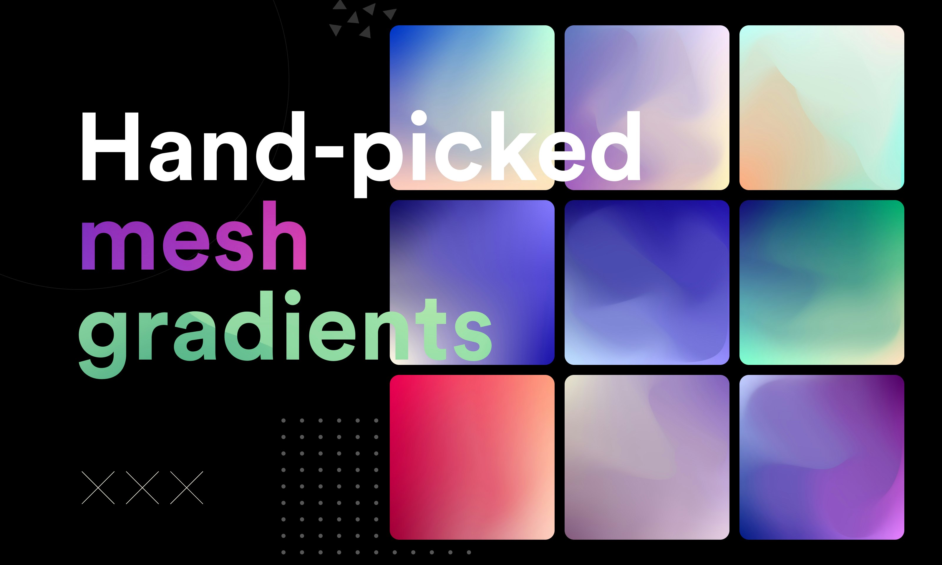 100 Mesh Gradients: Make your website beautiful with mesh gradients ...