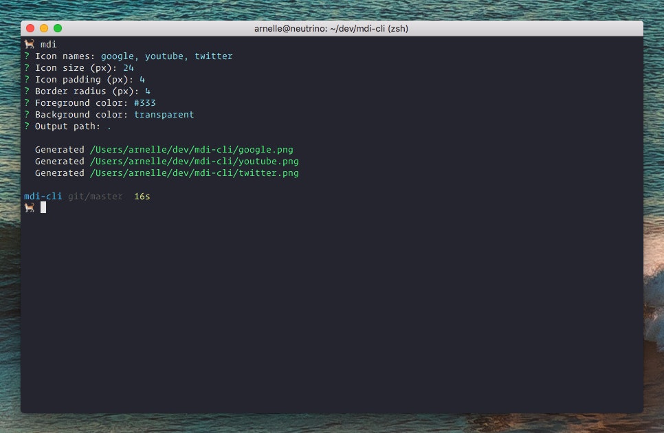 mdi-cli: Generate material design icons from the command line | Product ...