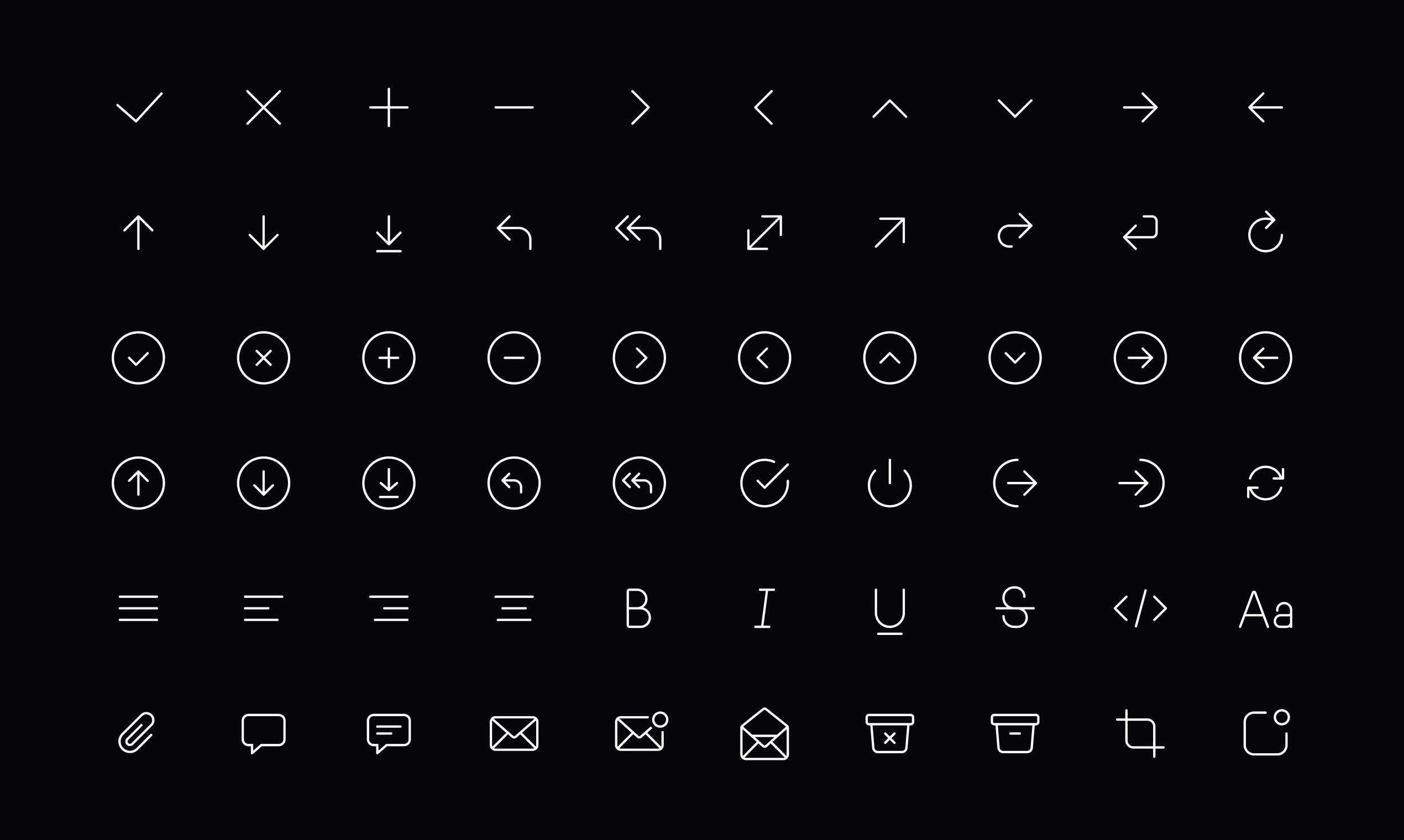 The Symbols 2 - Design essentials icons set | Product Hunt