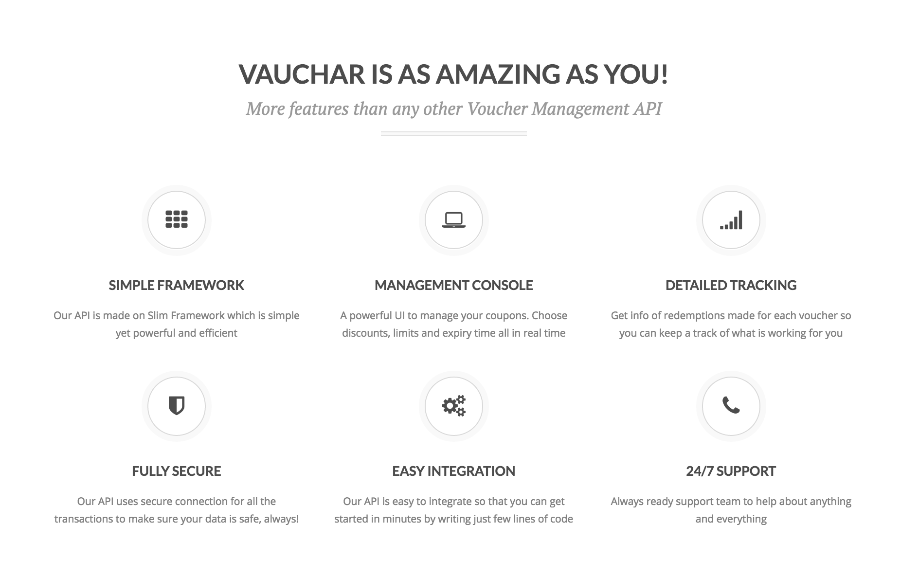 Vauchar: Fully managed voucher infrastructure with API | Product Hunt