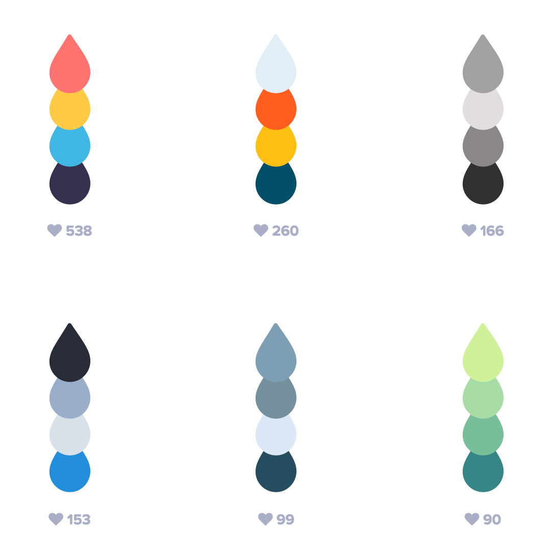 LOL Colors - Curated color palette inspiration | Product Hunt