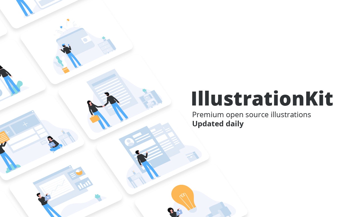 Illustration Kit: Premium open source illustrations updated daily ...