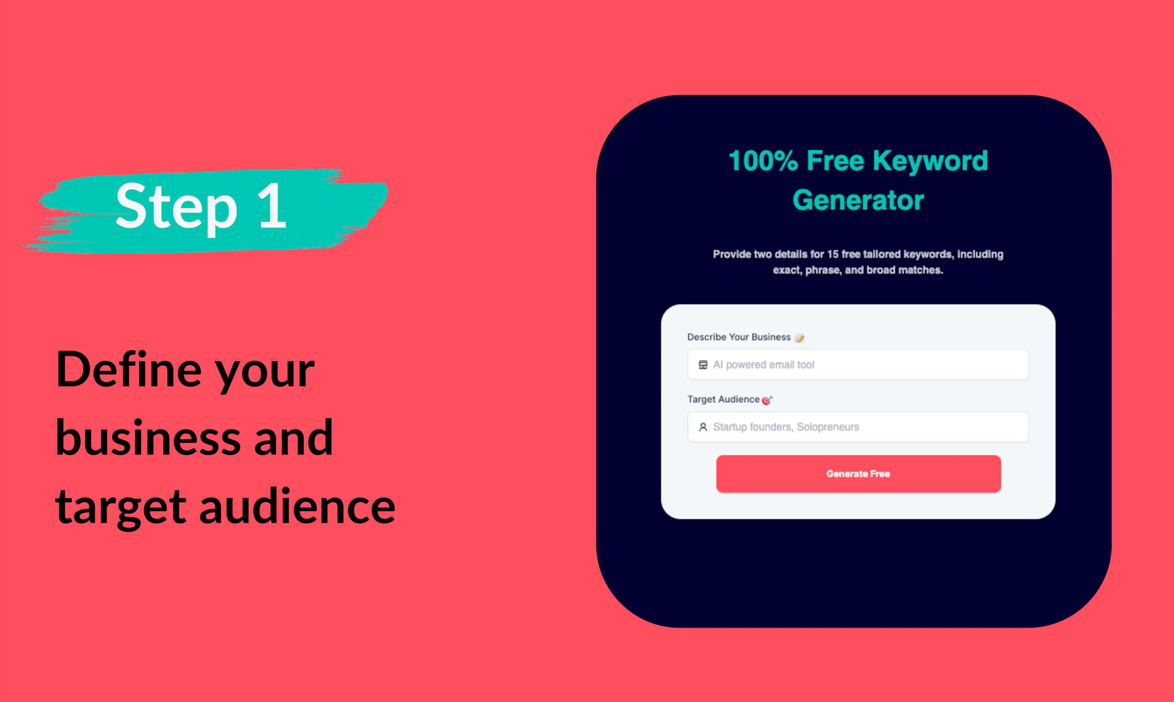 100% Free Keyword Generator: Generate keywords with AI in seconds ...