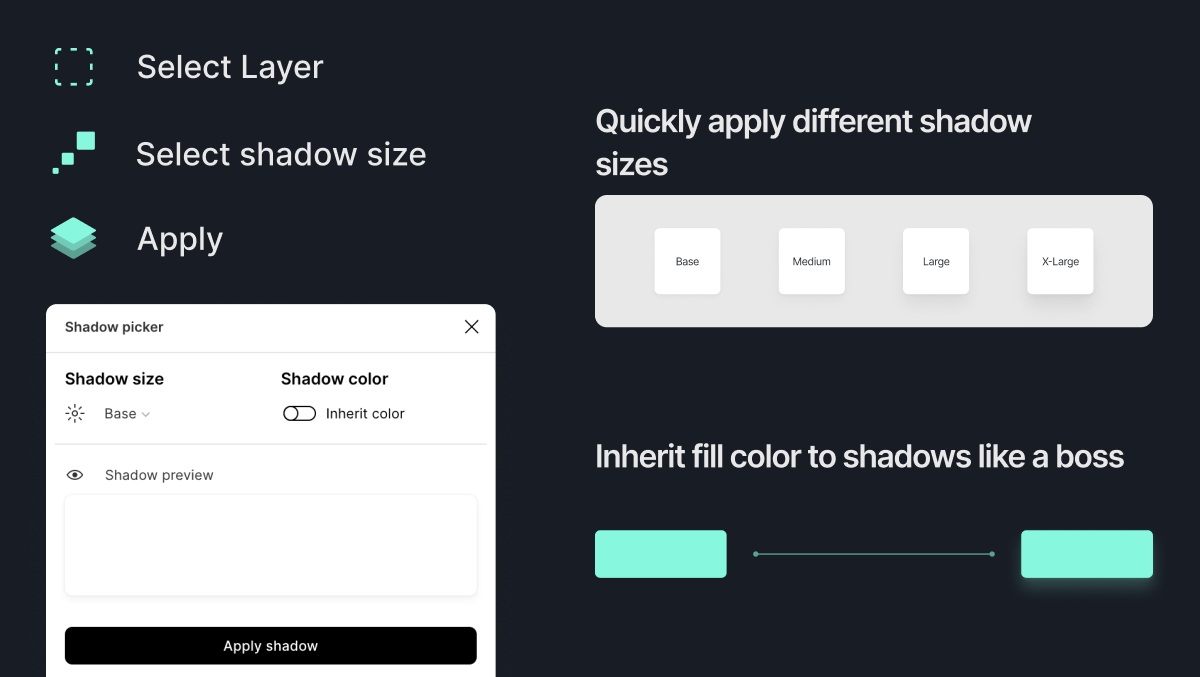 Shadow picker plugin for Figma: Add shadow presets to your Figma ...