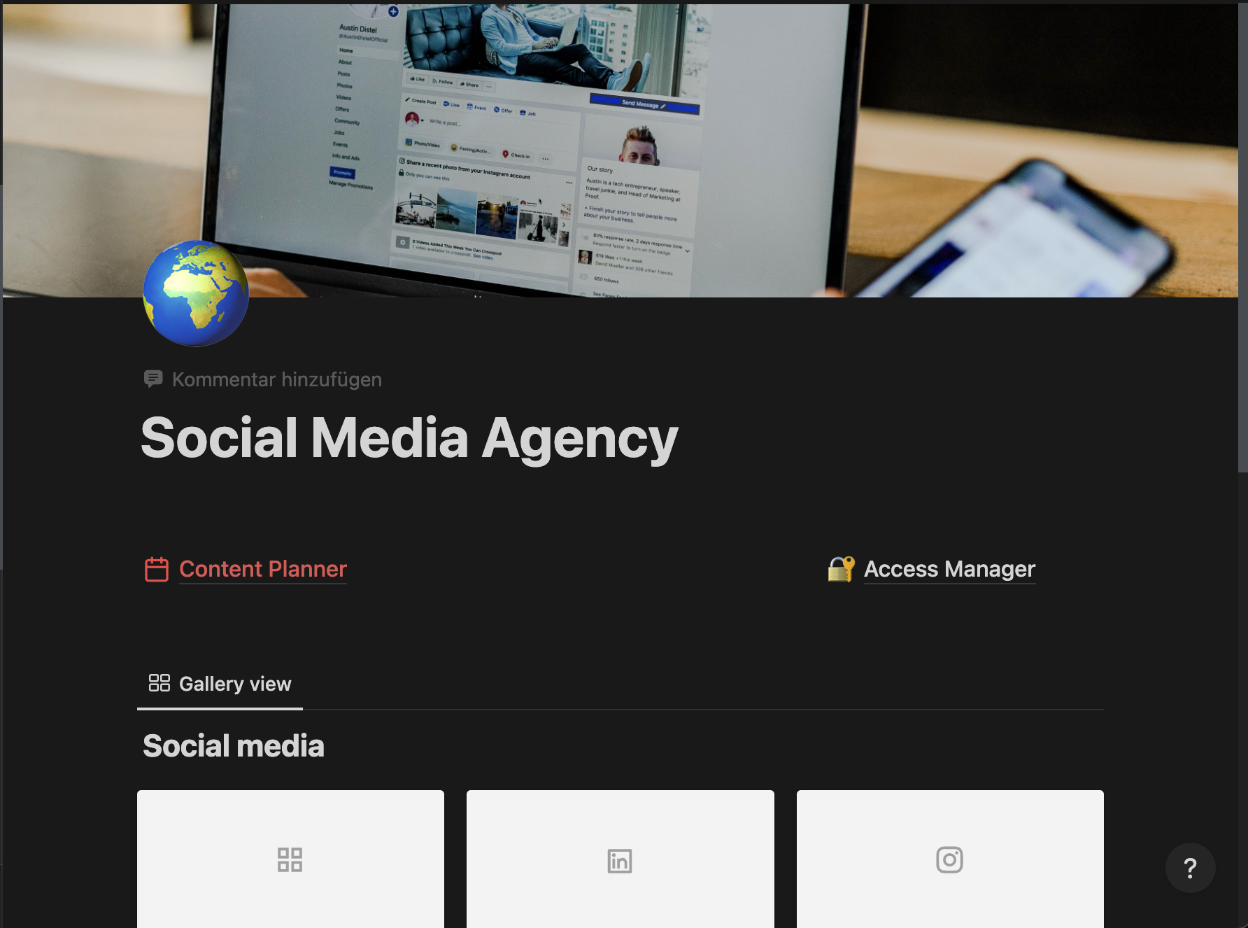 SMMA Agency Workspace Notion Template - Product Information, Latest ...