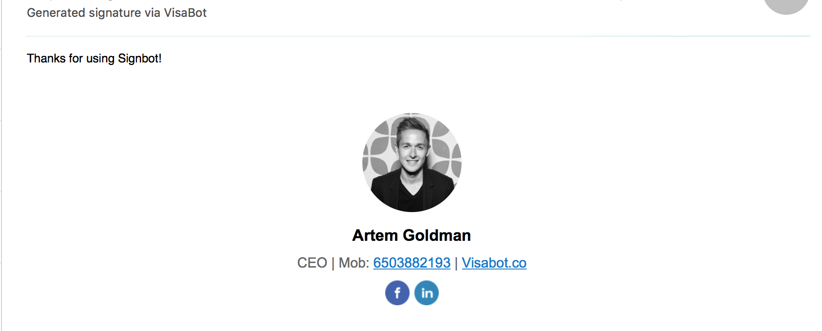 SignBot: Make email signature great again | Product Hunt