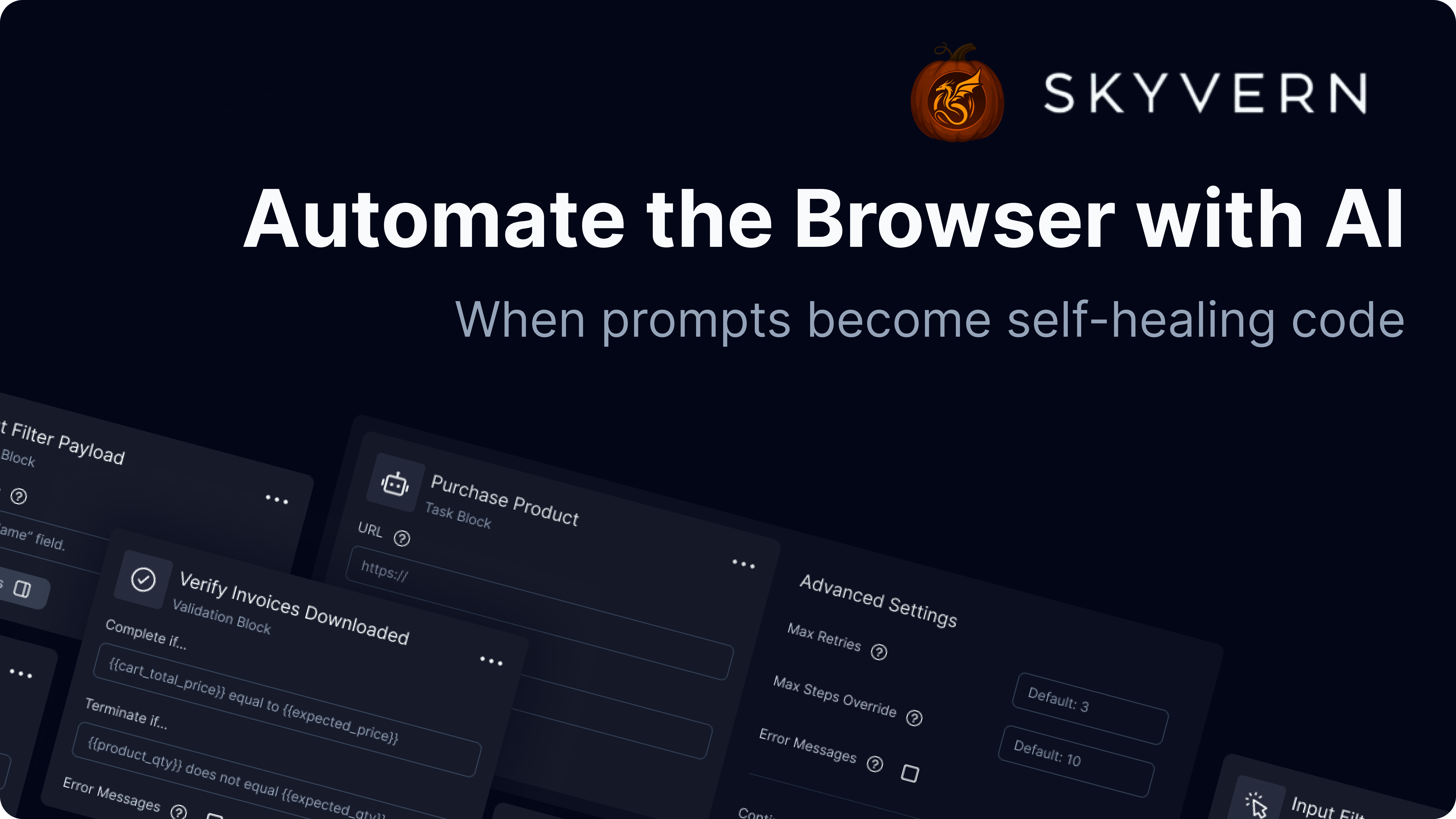 Skyvern: Open Source AI Agent to automate browser-based workflows | Product Hunt