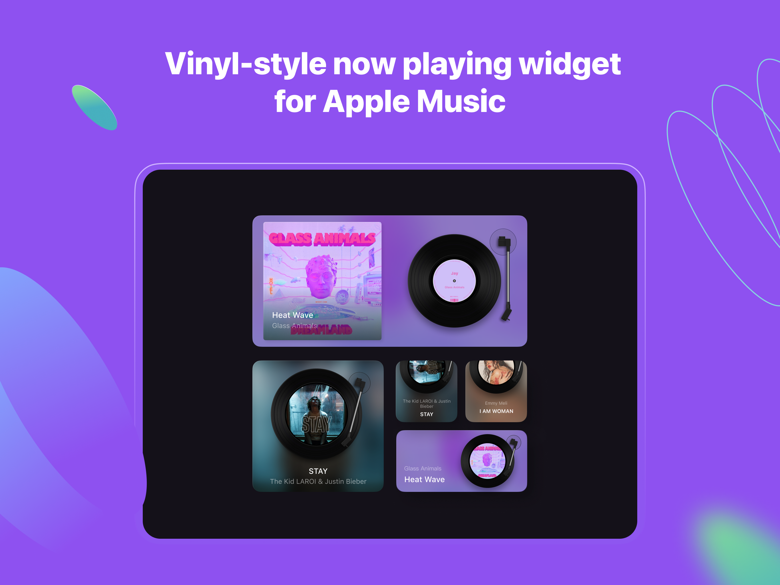 MD Vinyl: Vinyl widgets for Apple music | Product Hunt