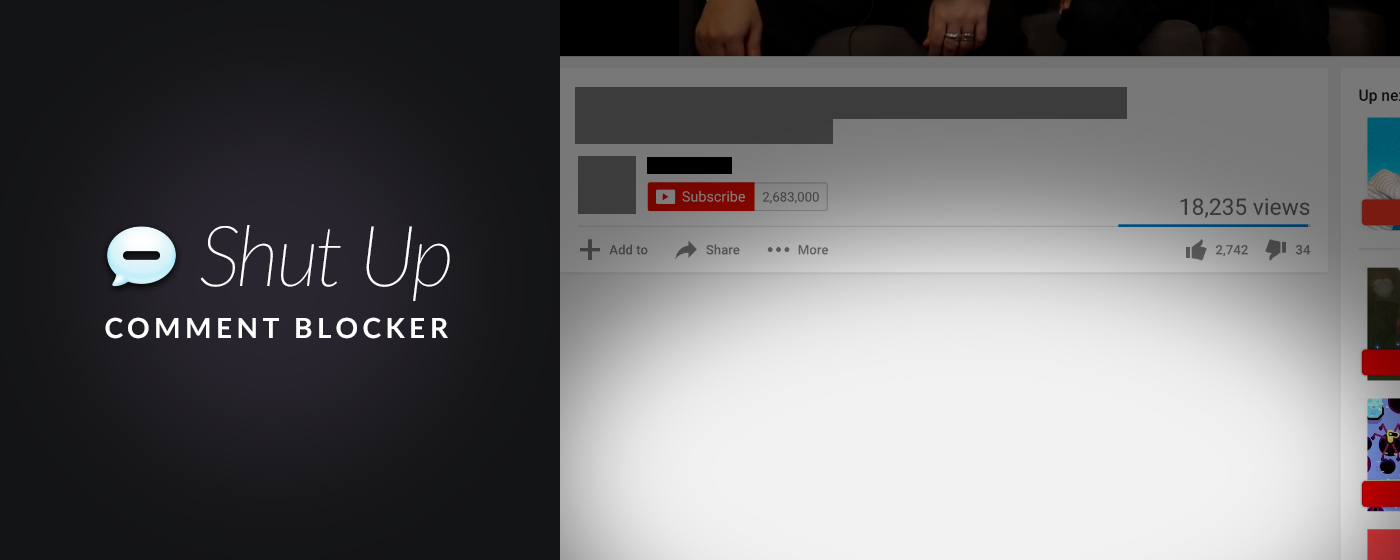 Shut Up: Comment Blocker: Hides comments on many popular websites ...