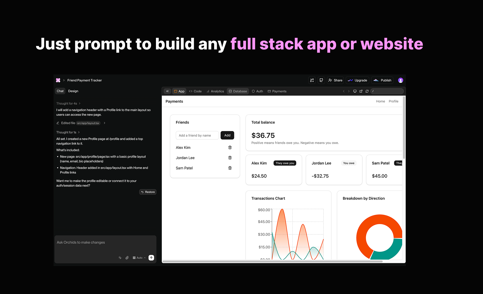 Orchids: The AI Full Stack Engineer | Product Hunt