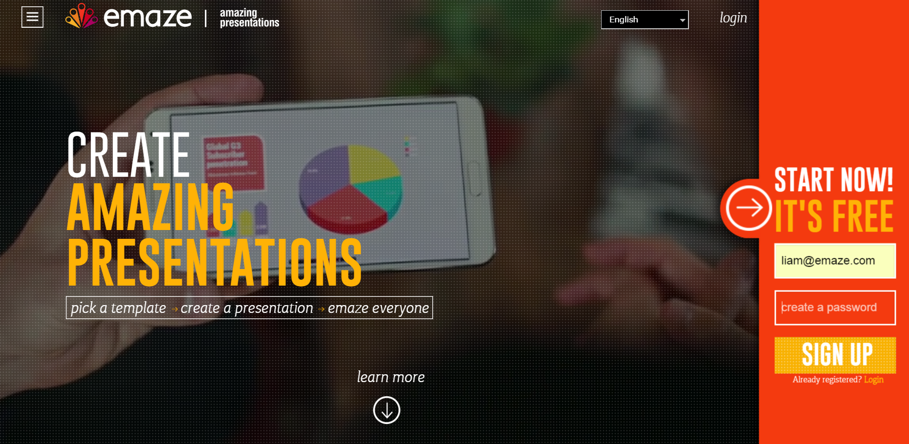 Emaze Product Information and Latest Updates (2025) | Product Hunt