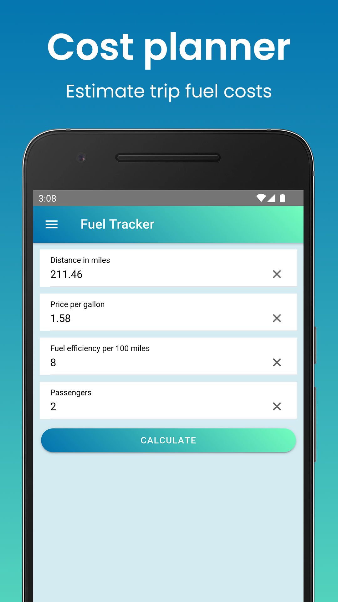 Fuel Tracker: Track fuel expenses for road trips and long drives ...