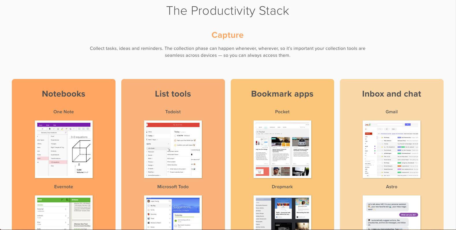 The Ultimate Productivity Stack - Curated directory of tools to ...