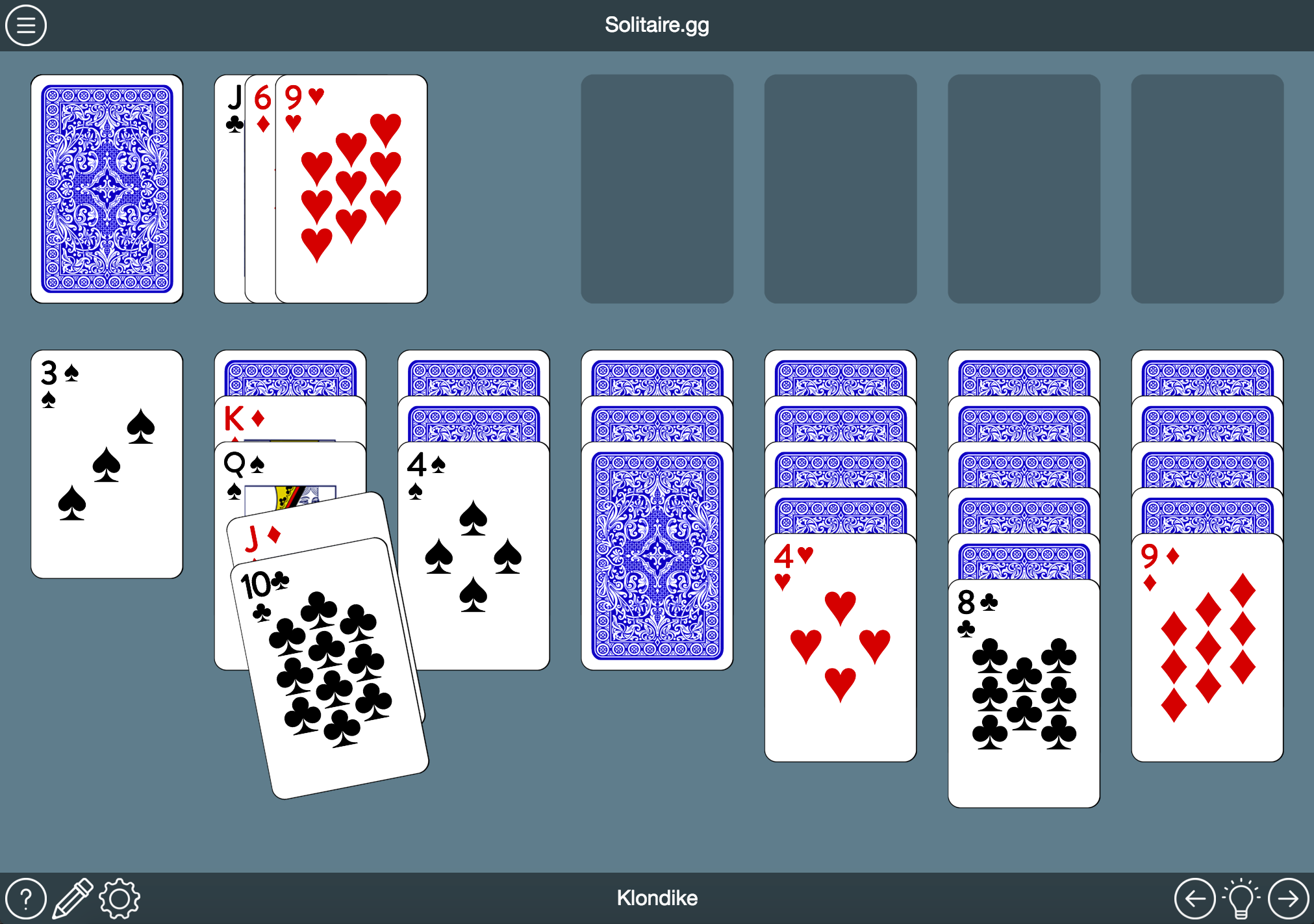 Solitaire.gg - Hundreds of ad-free solitaire games, clean modern design ...