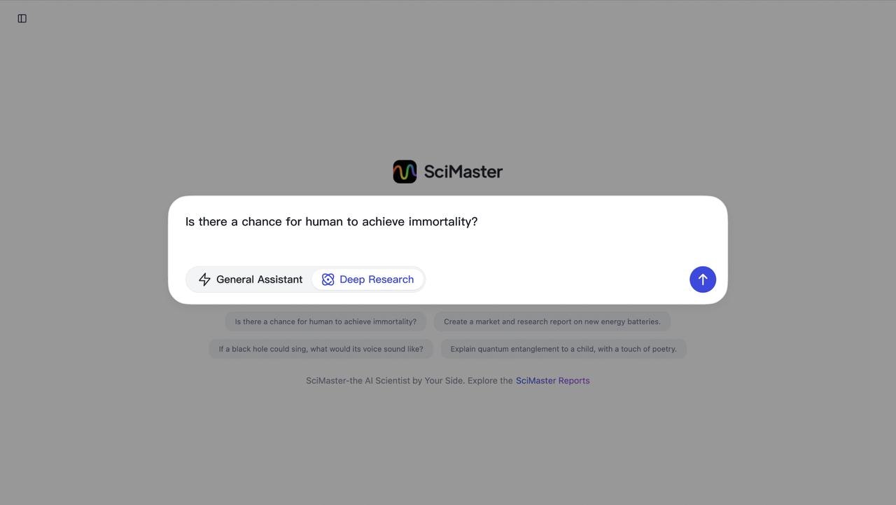 SciMaster: Your scientist friend, accelerating every step of research | Product Hunt