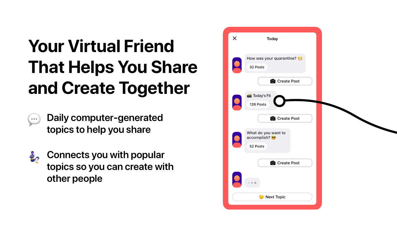 Tupple: The virtual friend that helps you create together | Product Hunt
