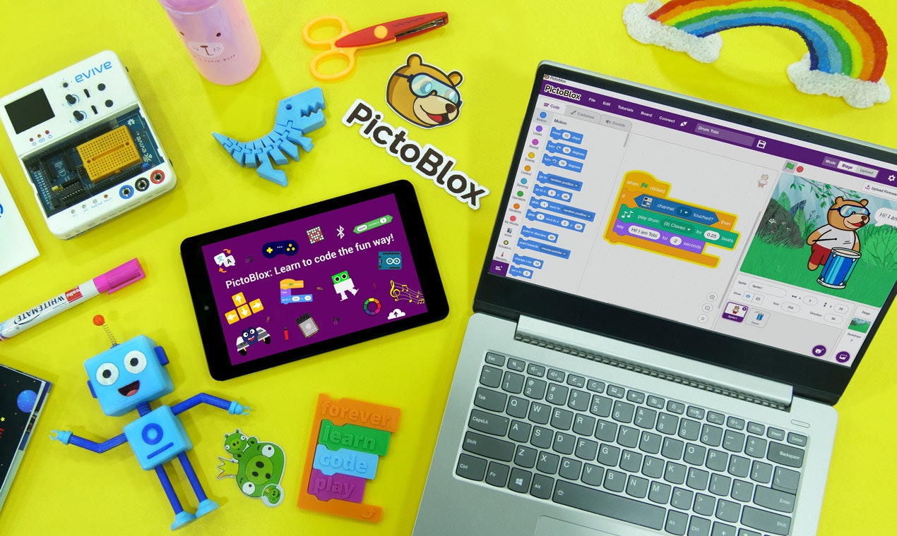 PictoBlox - Coding for kids: Program robots Make games Do much more ...
