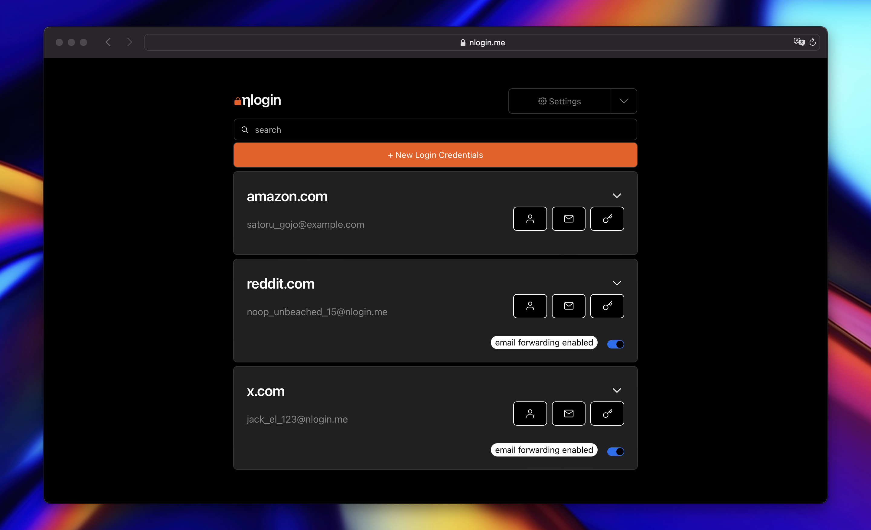 nlogin.me: The password manager that keeps your email secret too | Product Hunt