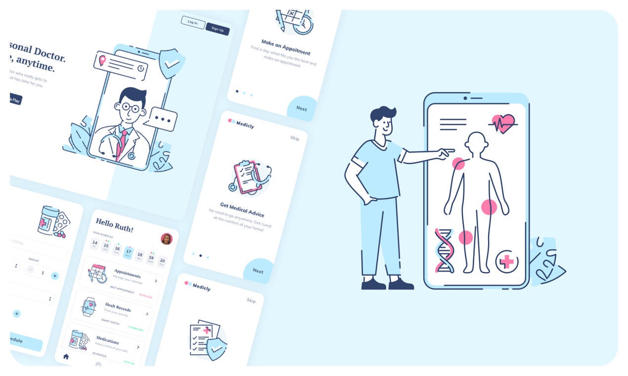 High-quality Lottie animations and static SVG illustrations - Drawer ...