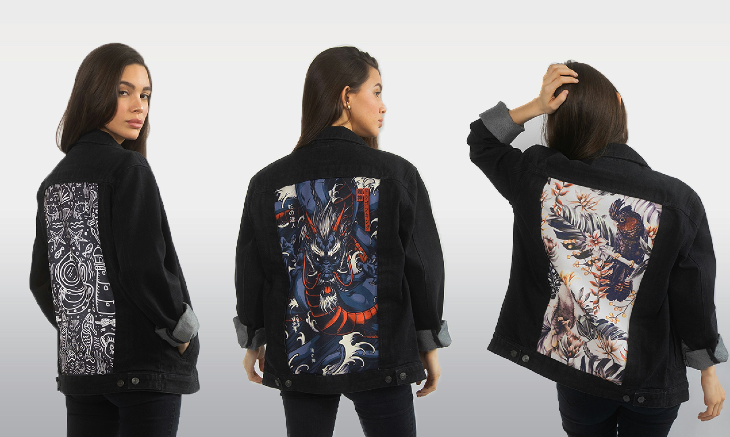 Modular Denim Jackets with Swappable Art Makers | Product Hunt