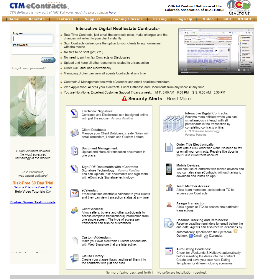 CTM eContracts - Product Information and More 2024 | Product Hunt