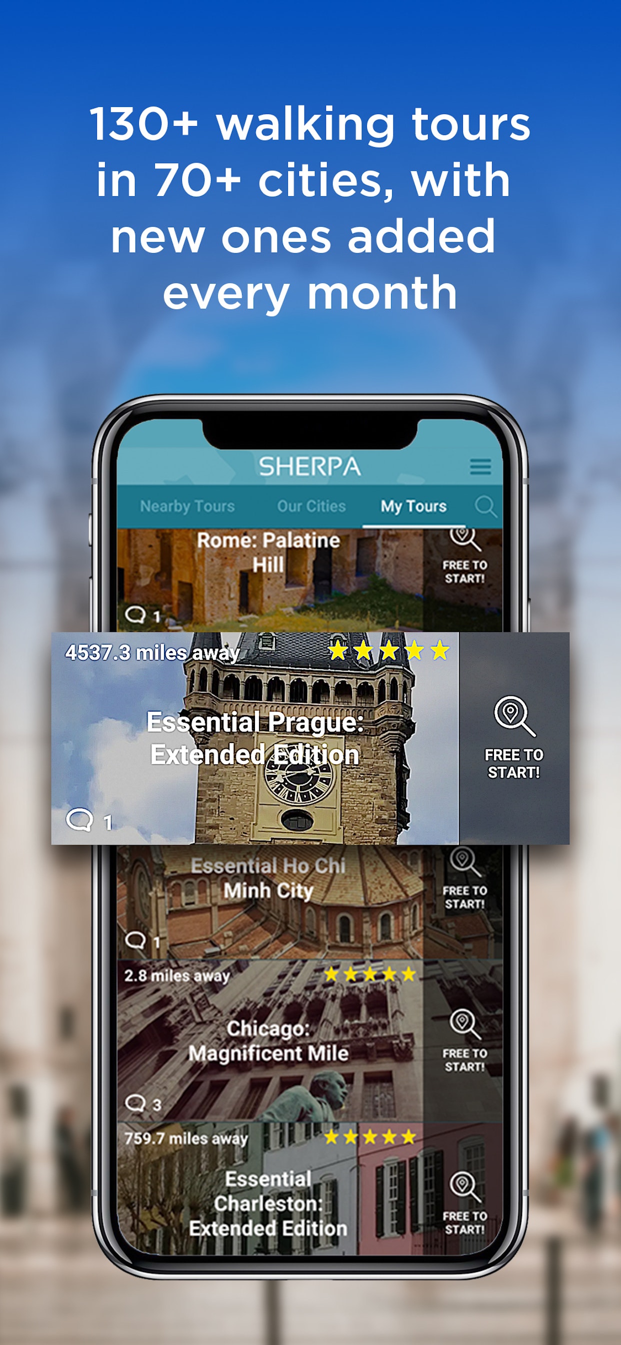 Sherpa Tours - World's first walking tours led by an AR avatar tour ...