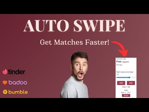 Auto Swipe - Automatically swipe on Tinder to increase matches ...