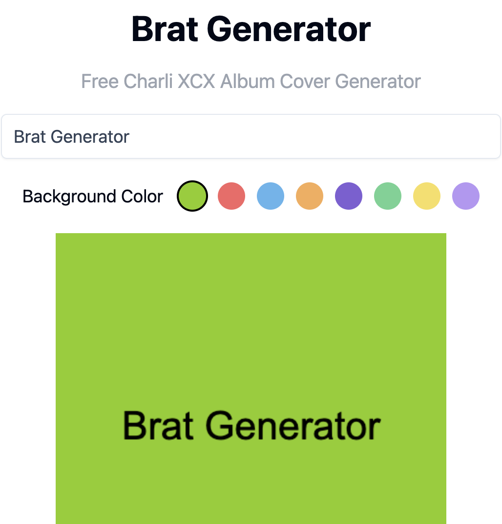 Brat Generator - Product Information, Latest Updates, and Reviews 2024 ...