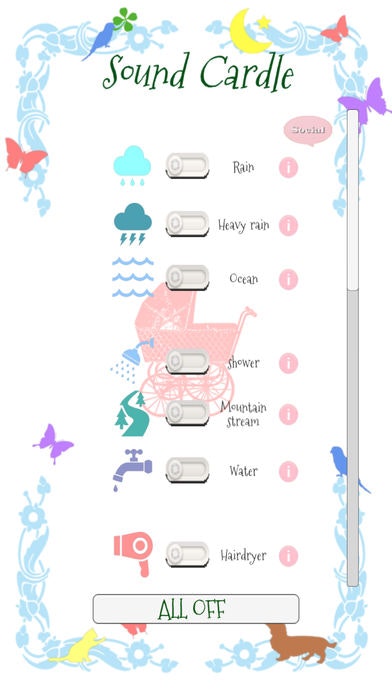 Sound Cradle: Baby sleep soundly: Wide selection of sounds that draw ...