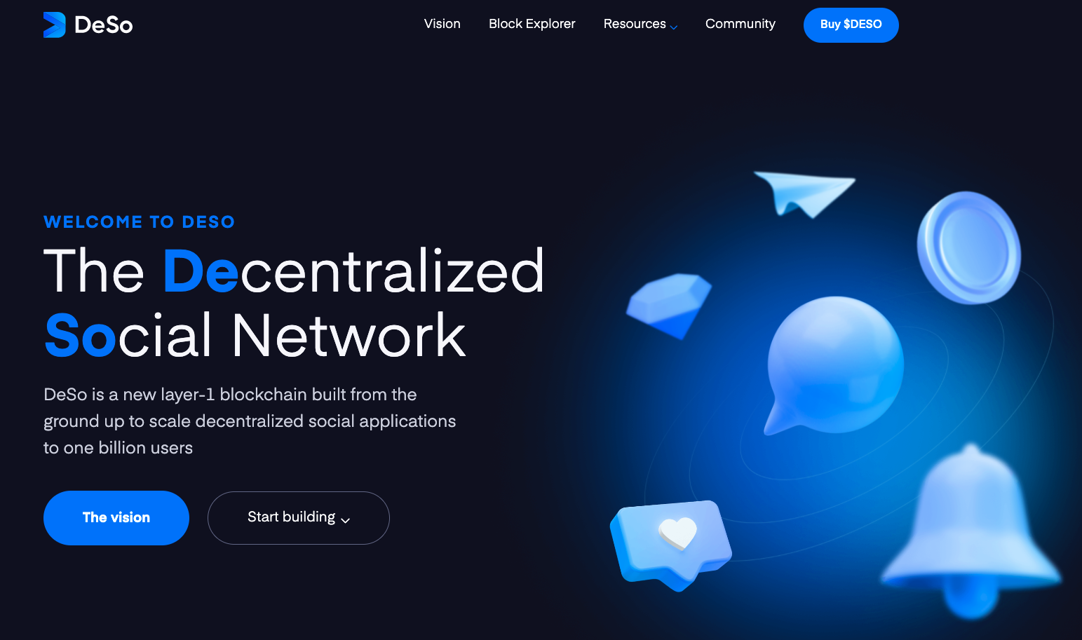 DeSo: The blockchain for decentralized social apps | Product Hunt