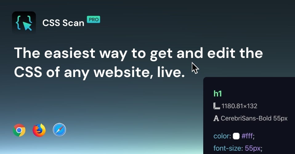 CSS Scan Pro : CSS Pro Forums | Product Hunt