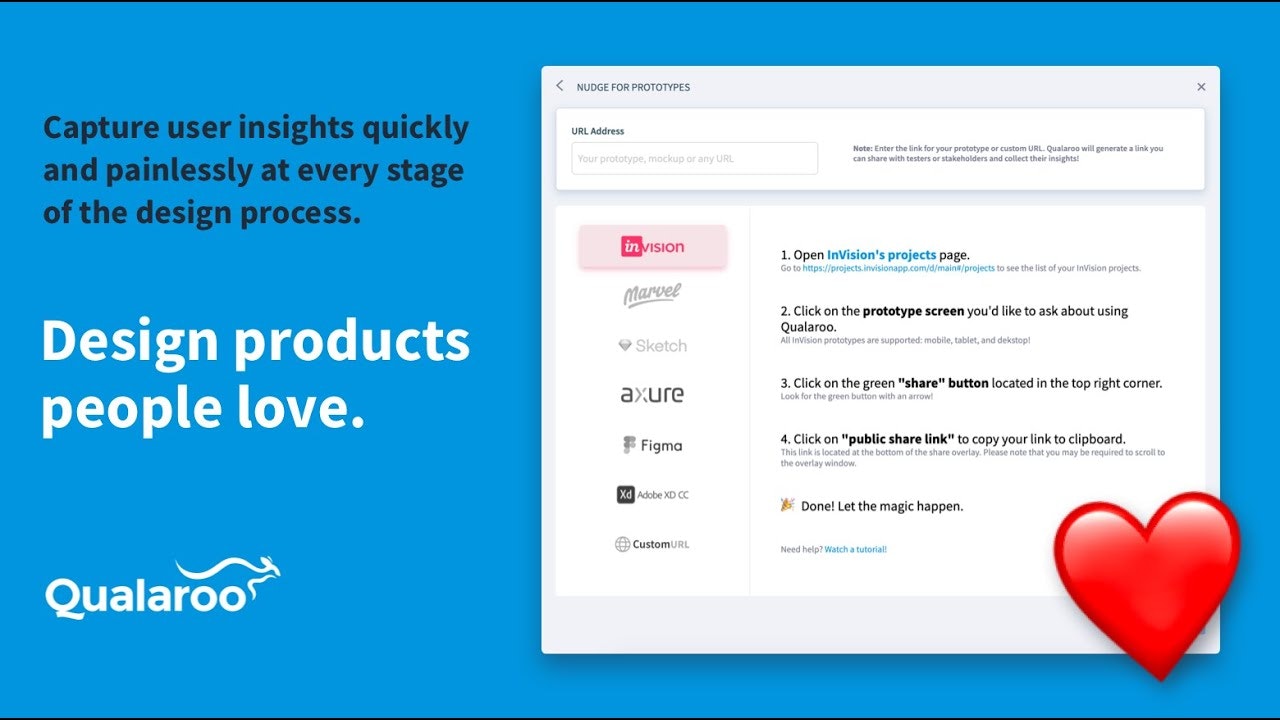 Simplify user research. Design products people love. - Qualaroo ...