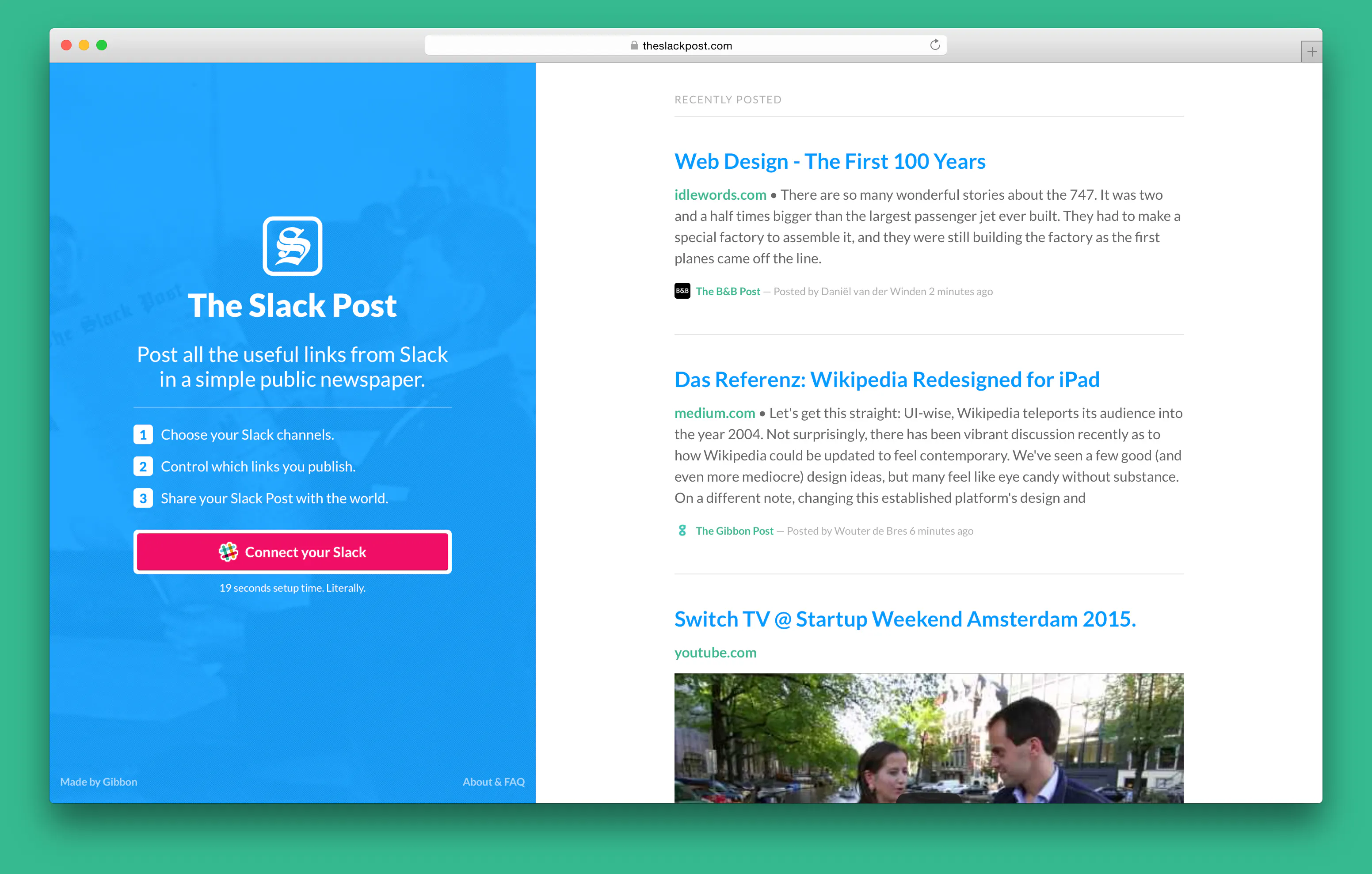 The Slack Post - pick.tools - Pick smarter, build faster.