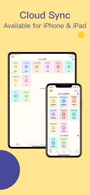 Spending Tracker: Budget card for lightning fast money tracking ...