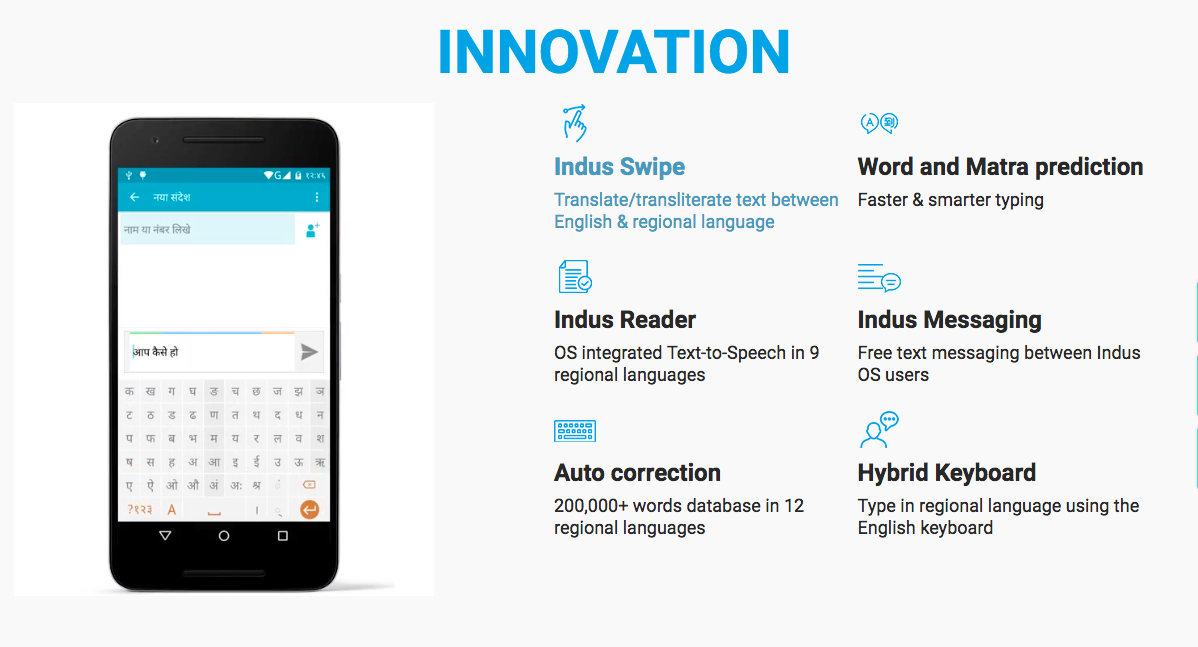 Indus OS: World's first regional OS, second most popular OS in India ...