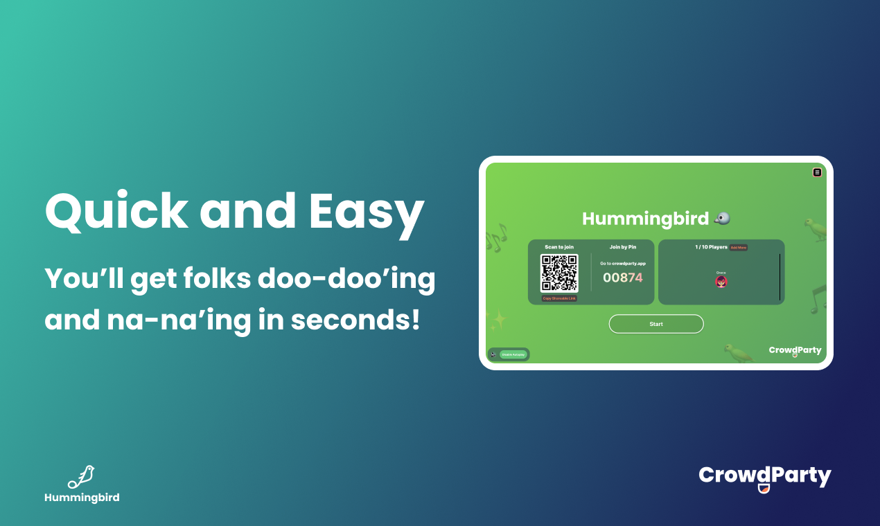 Hummingbird - The hilarious new humming game to play with your team ...