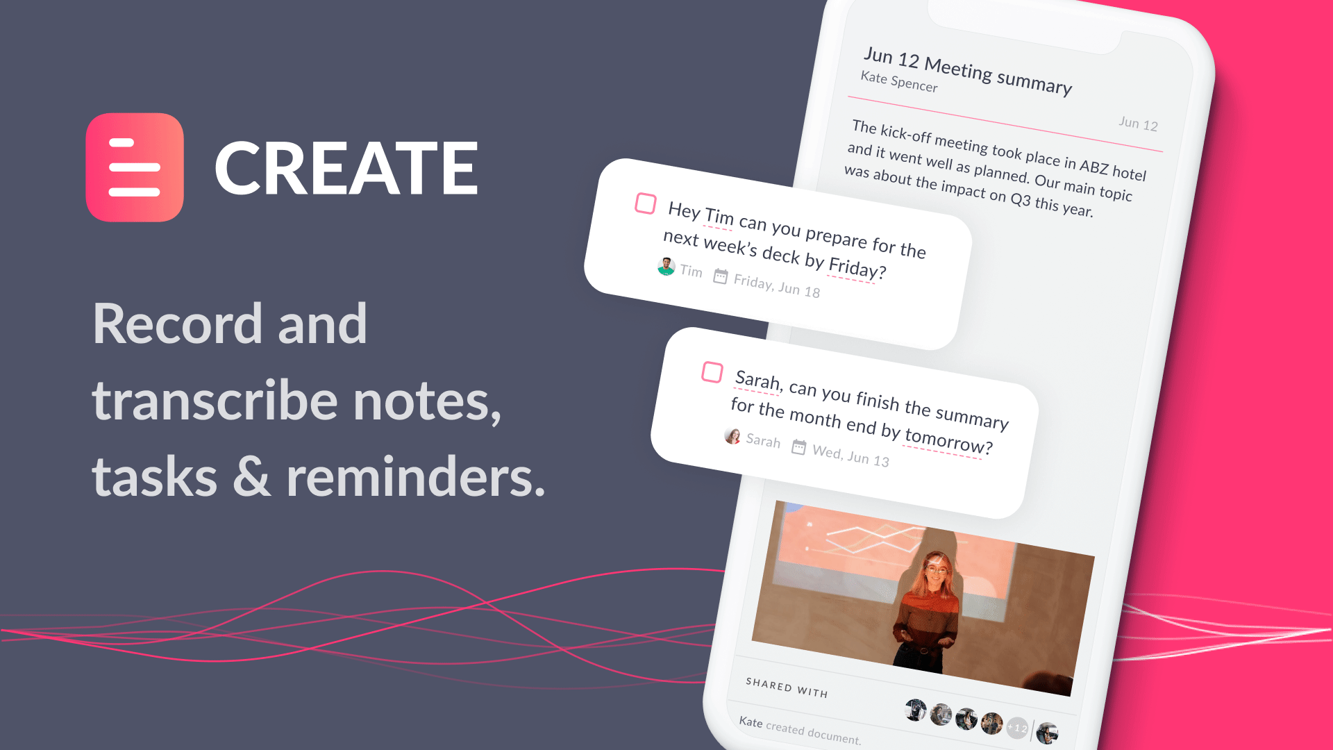 Verbz: Create tasks, notes, and chat, with your voice | Product Hunt