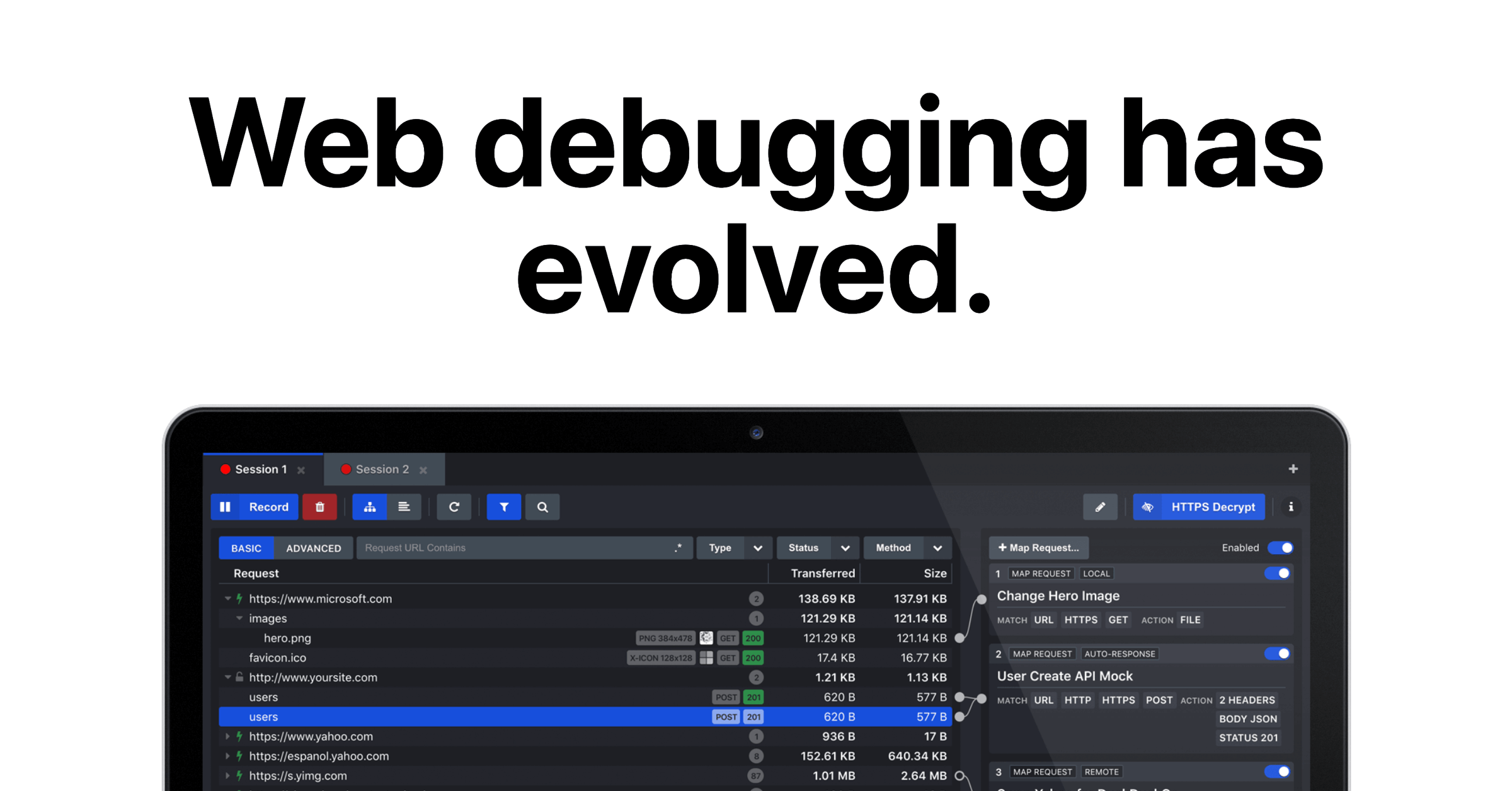 inProxy: Free Cross-platform Web Debugging and Mocking tool | Product Hunt