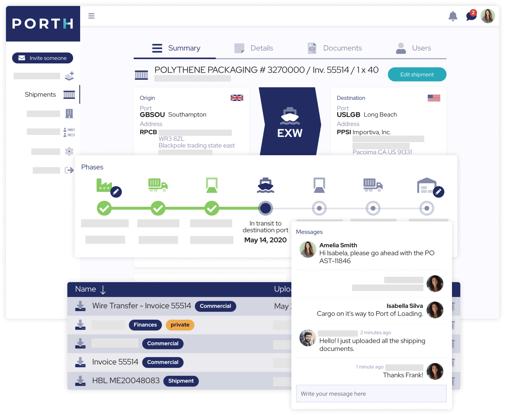 Porth: One place to collaborate, track & control your global trade ...