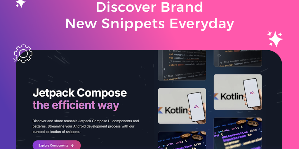 Jetpack Compose Snippets: Your Go-To Library for Compose Snippets ... Jetpack Compose Snippets: Your Go-To Library for Compose Snippets ...