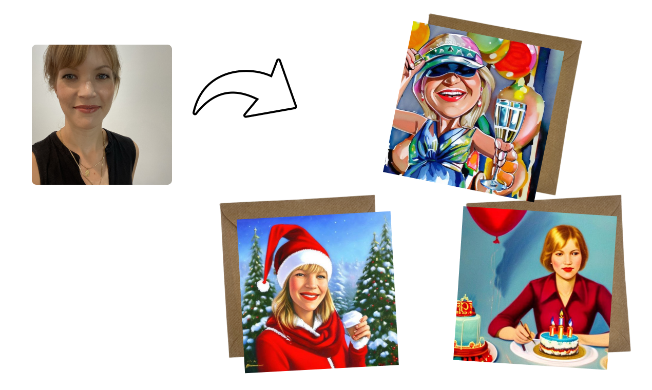 Silly Robot Cards: AI Personal Generated Greetings Cards | Product Hunt