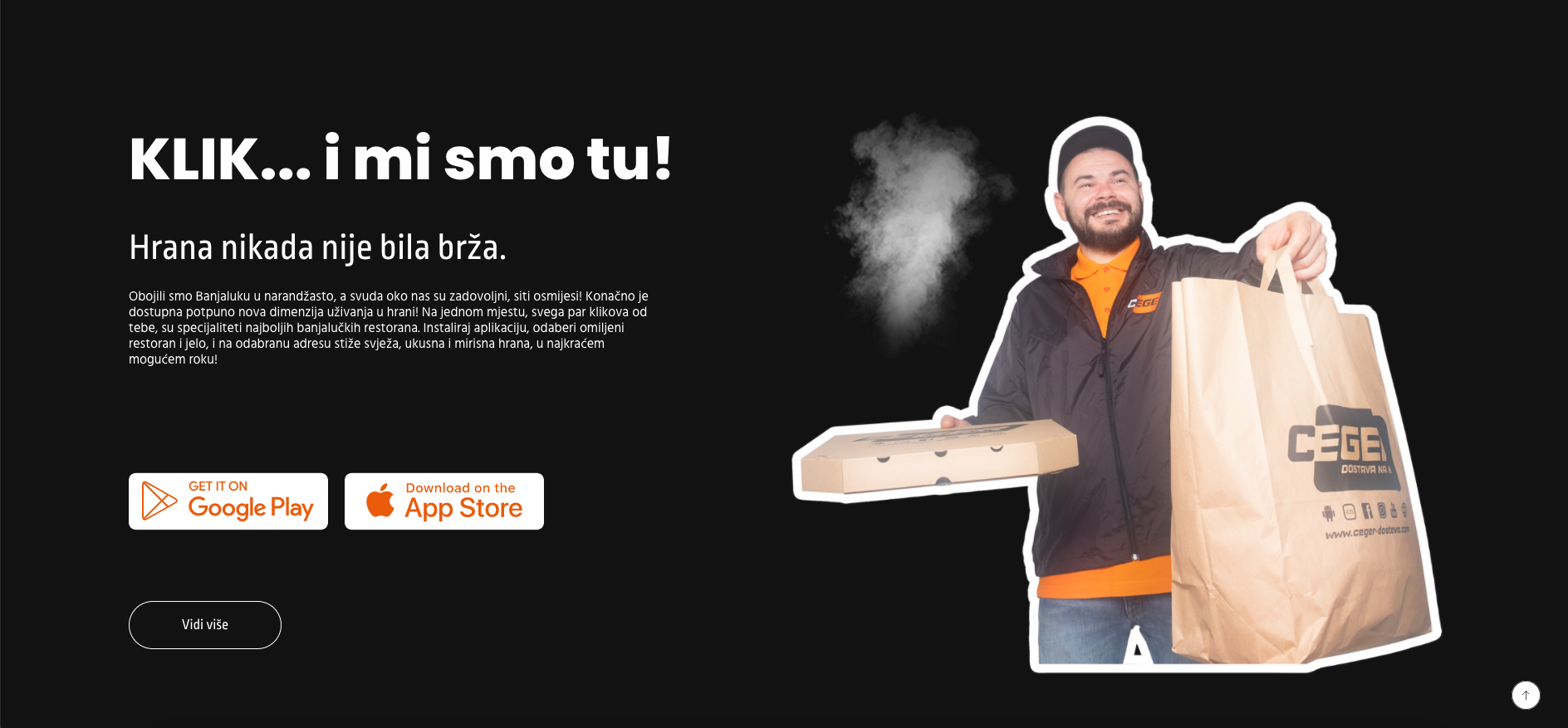 Ceger: Delivery on Click in Bosnia | Product Hunt