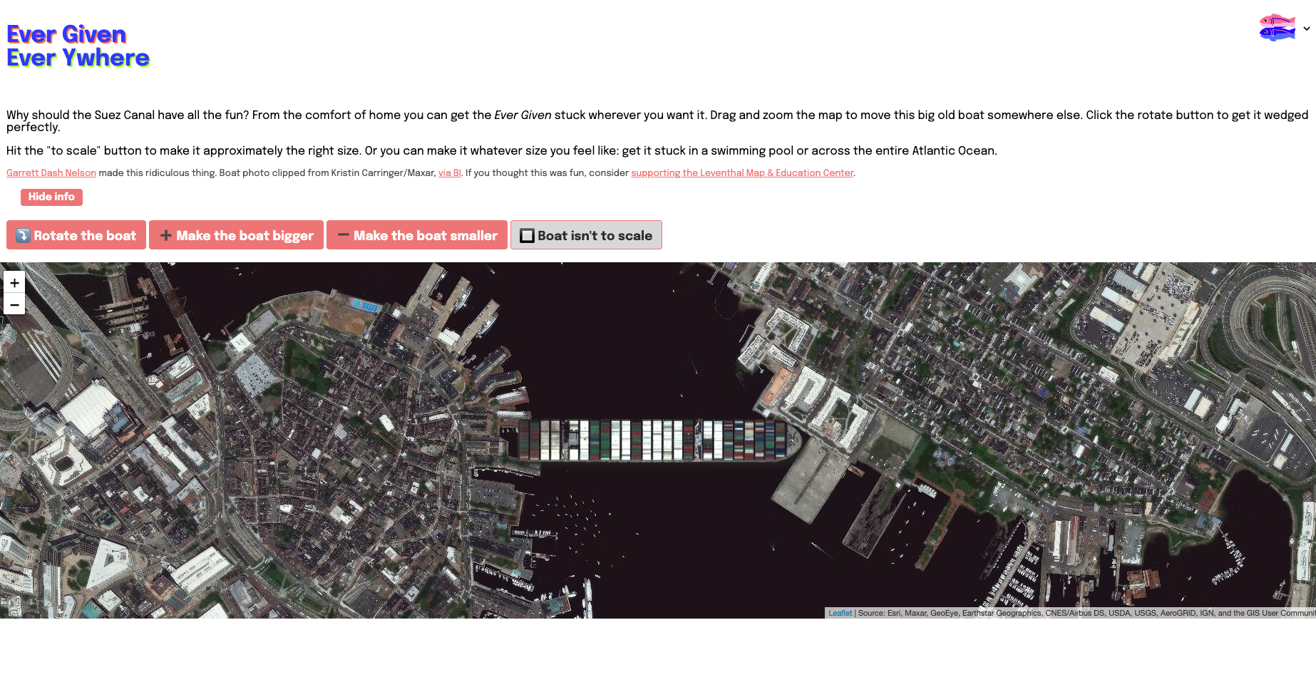 Ever Given Ever Ywhere: Get the Ever Given stuck wherever you want 🚢 ...