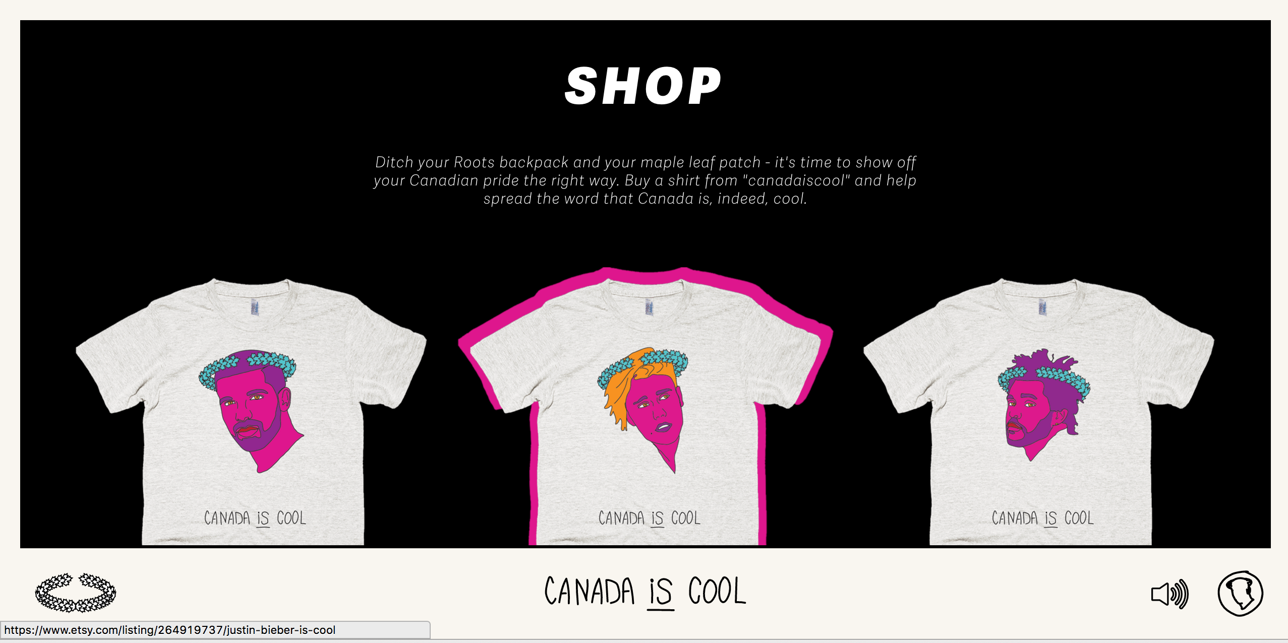 Canada is Cool: A celebration of Canadian celebrities | Product Hunt