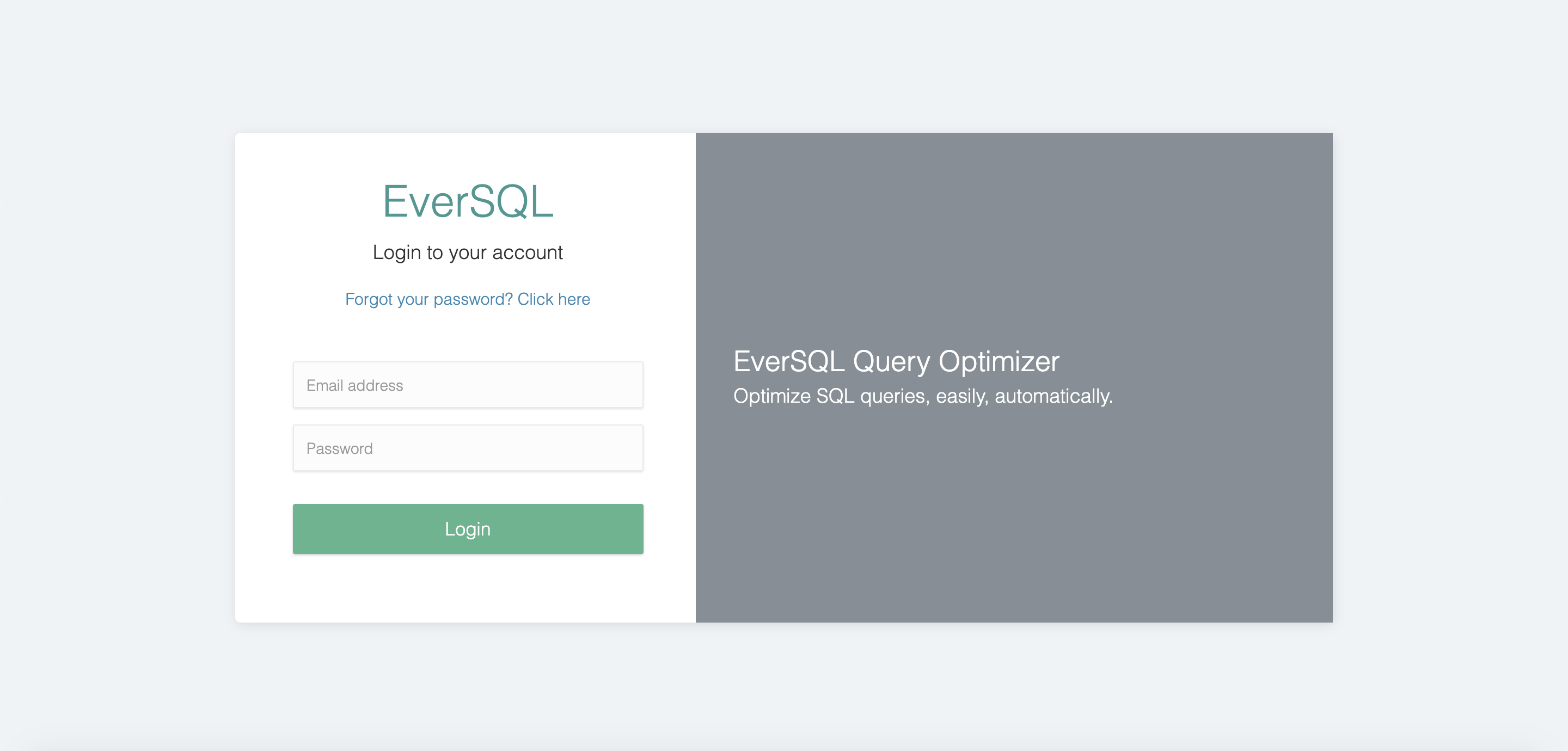 EverSQL: SQL Query Optimisation Tool | Product Hunt